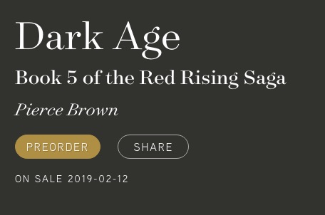 Dark Age (Red Rising Book 5) Is Coming Later Than We Thought | Howler Life